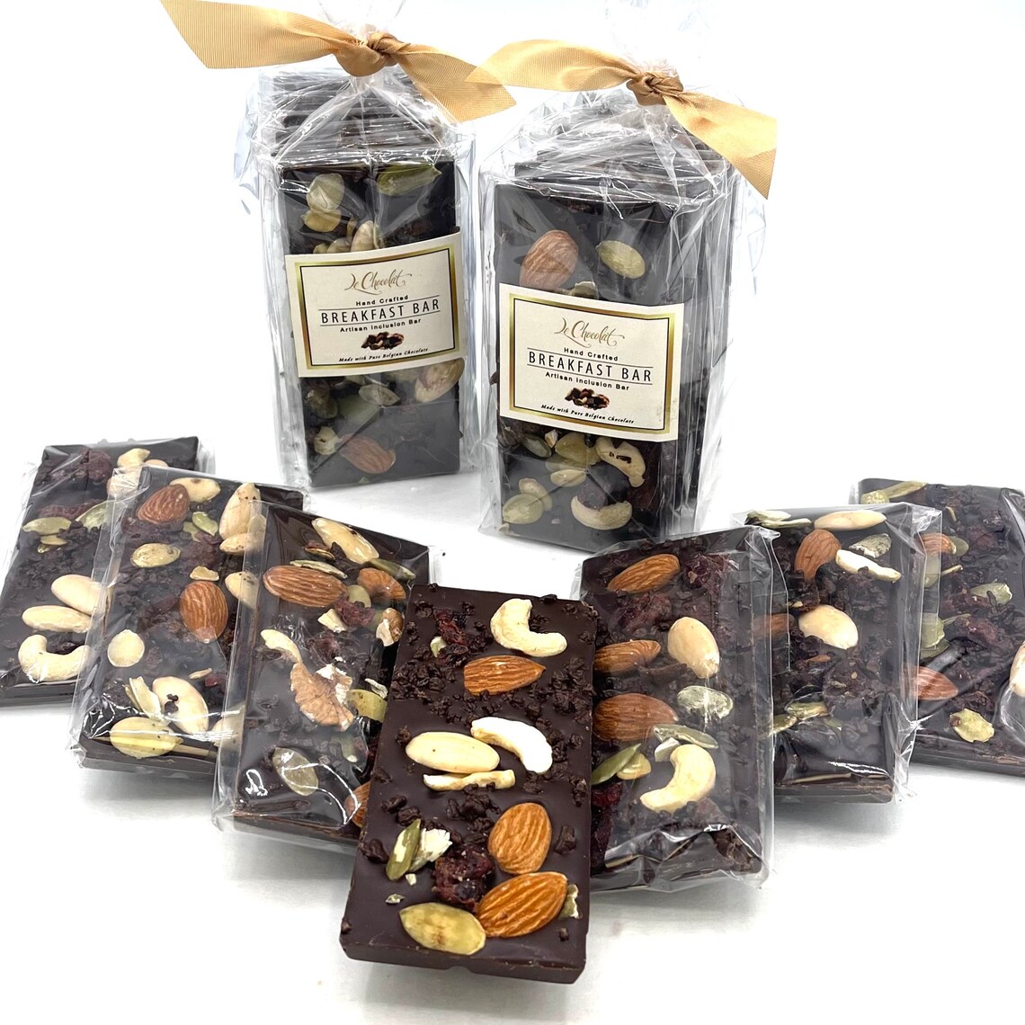 Handmade Artisan Chocolate Breakfast Bar 7 Day Supply - Etsy