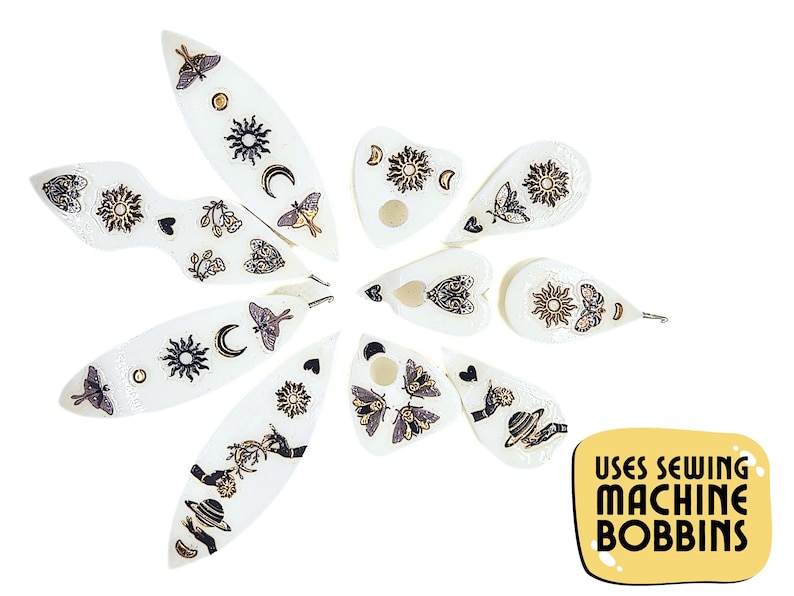 Lunar Moth - Universal Tatting Shuttle - Compatible With Sewing Machine ...