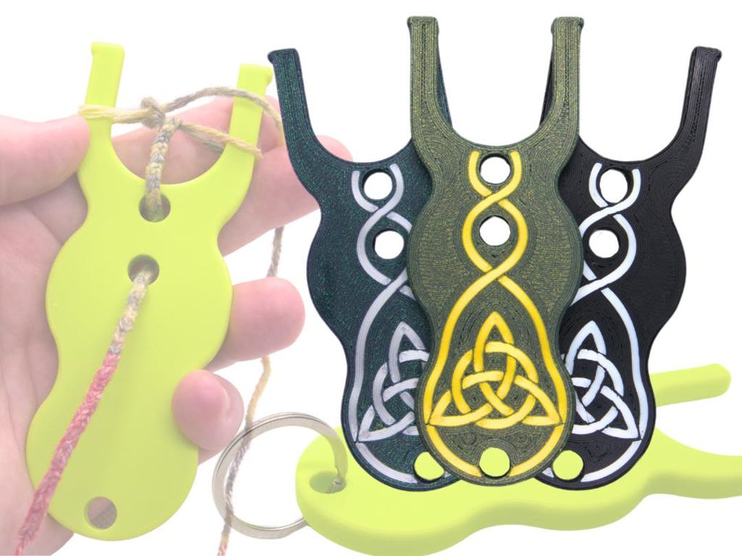 The Comfort Lucet - Celtic Knot - Ergonomic Lucet / Knitting Fork for ...