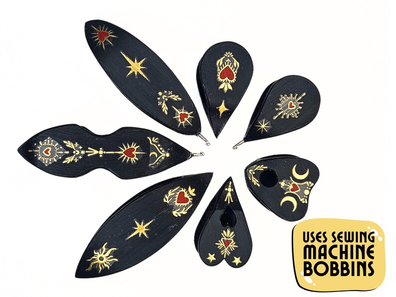 Cosmic Hearts - Universal Tatting Shuttle - Compatible With Sewing ...