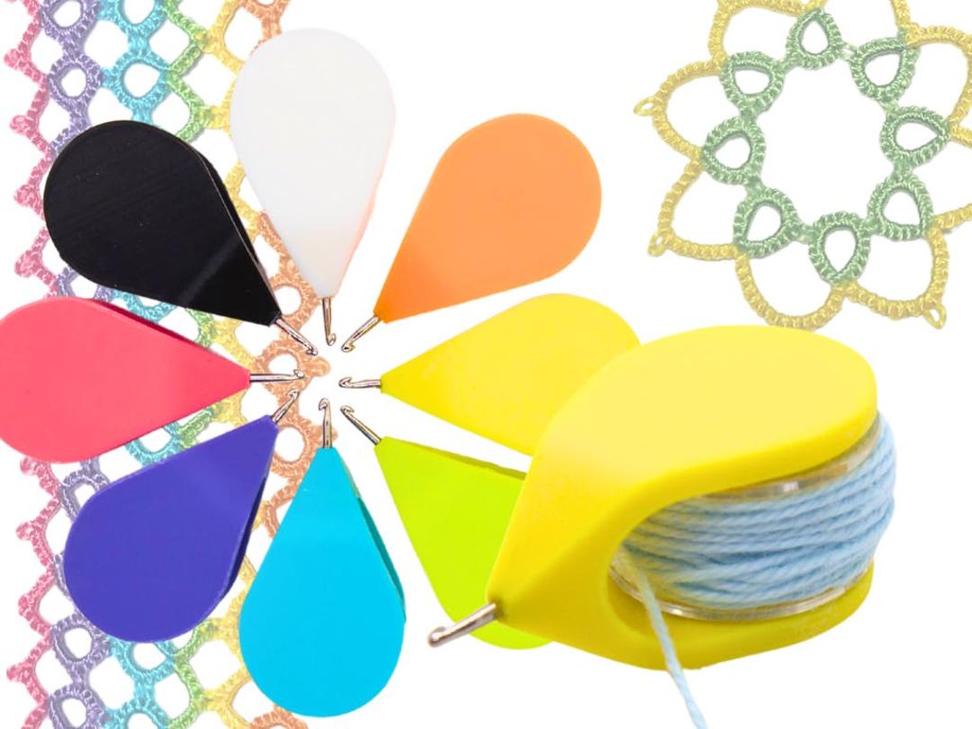 Teardrop Hook - Universal Tatting Shuttle - Compatible With Sewing ...