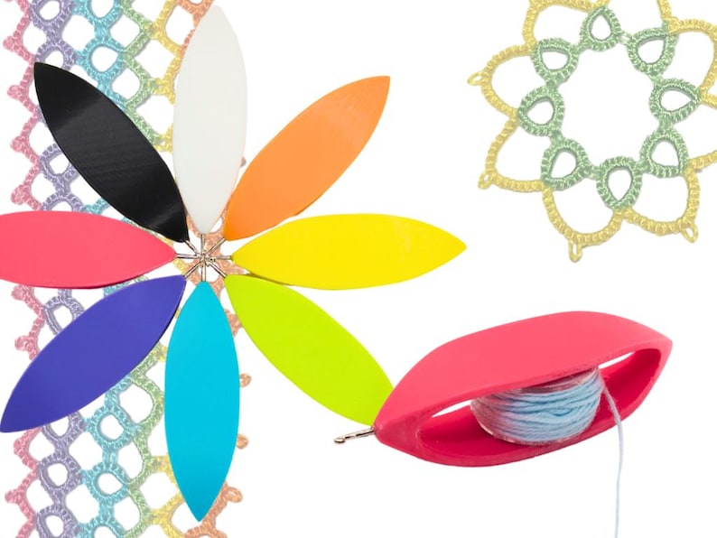 Classic Hook - Universal Tatting Shuttle - Compatible With Sewing ...