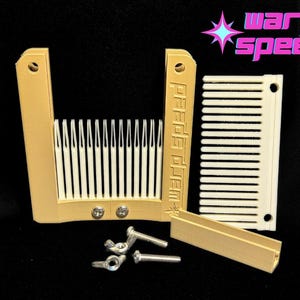 The 'warp Speed' Detachable No-sley Rigid Heddle Reed for Backstrap ...