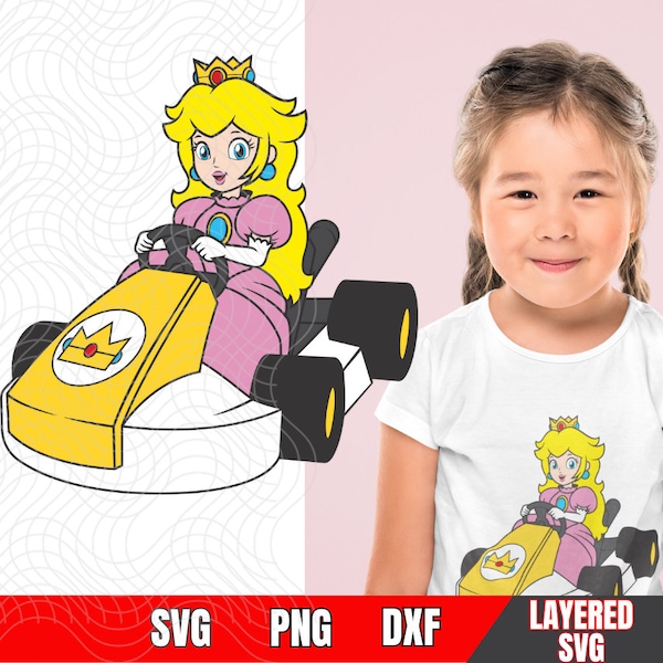 Princess Peach Motorcycle - Etsy