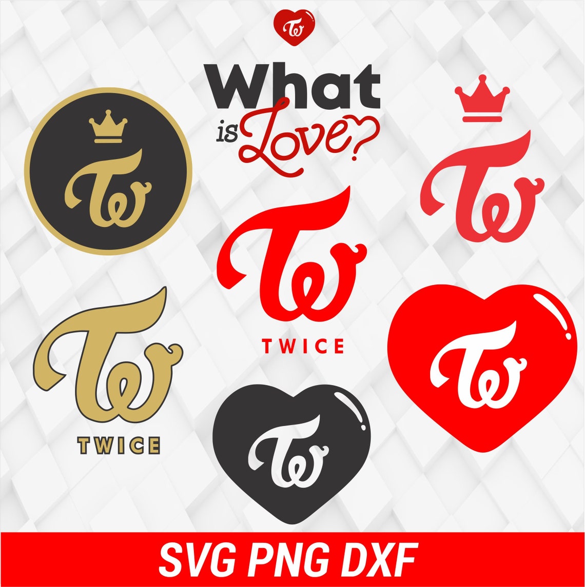 Twice SVG Layered by Color Outline Included Easy Cut - Etsy