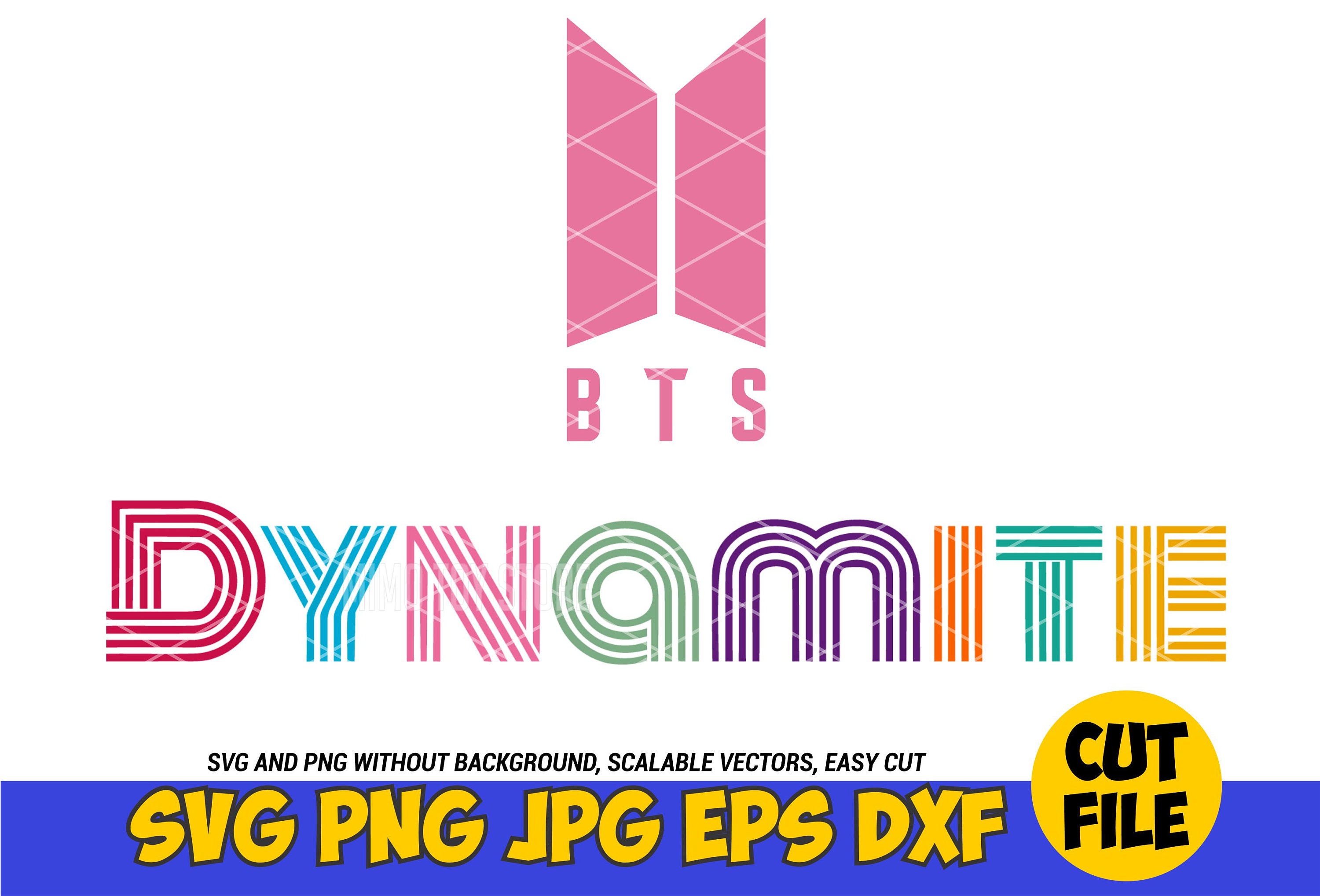 Bts Svg Bundle Trending Svg Bts Dynamite Svg Bts Logo Bts Svg Dyn ...