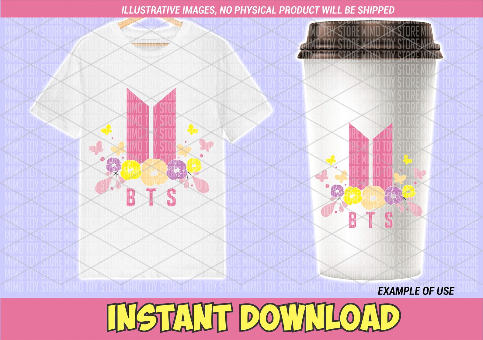 Bts Svg Cut File BTS FLOWERS Clipart BTS Png K-pop Svg Bts - Etsy