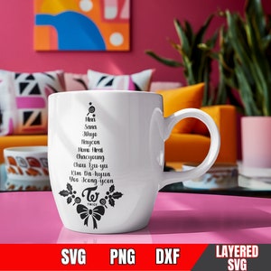 Twice SVG, Twice Christmas Tree SVG, Twice PNG ,k-pop, Layered by Color ...