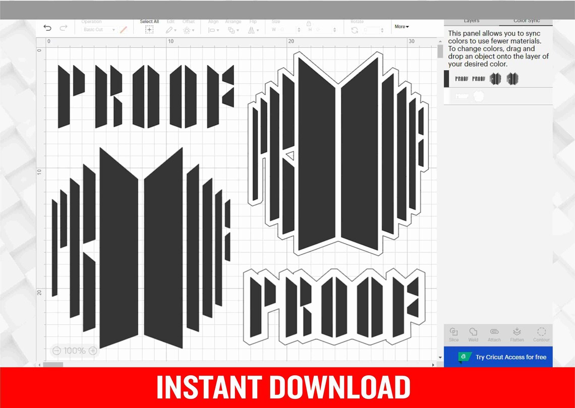BTS Proof BTS Proof SVG Bts Proof Logo Bts Proof Png Bts - Etsy Canada
