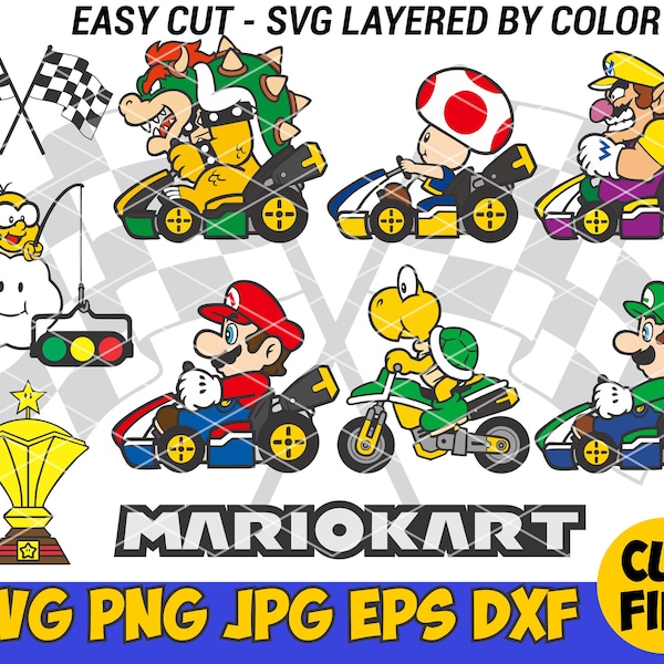 Mario Kart - Etsy