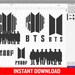 BTS Proof Logo Bundle BTS Proof SVG Bts Proof Logo Bts - Etsy