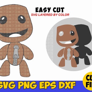 Sackboy SVG: My Little Big Planet Cut File (digital Download) - Etsy