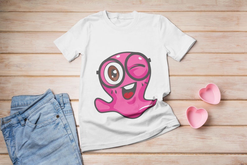 Slime Sam Svg Layered by Color Clipart Vector Easy Cut - Etsy