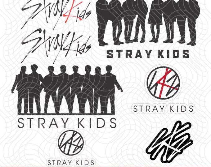 Stray Kids All Members svg,png,jpeg,pdf Instant Download - Etsy
