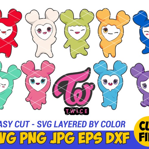 Twice SVG Twice Lovelys SVG Twice Lovelys Clip Art - Etsy Canada