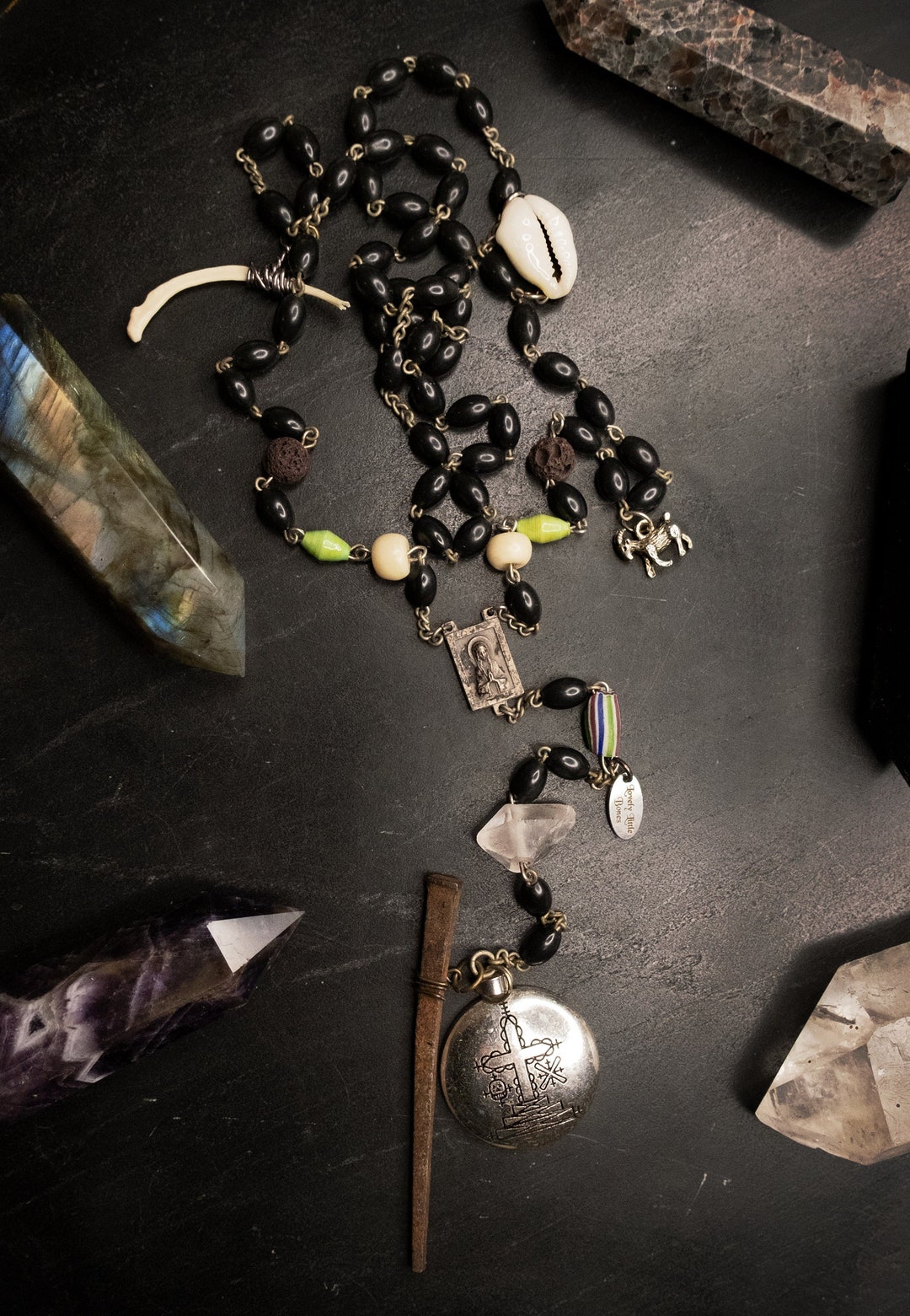 Papa Ghede: Witch's Rosary - Etsy