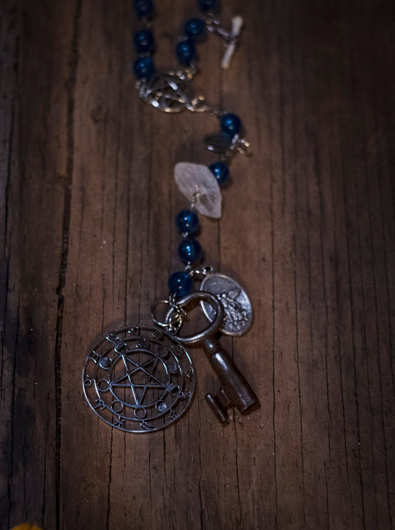Zodiac Star and Moon Rosary: Witch's Rosary - Etsy