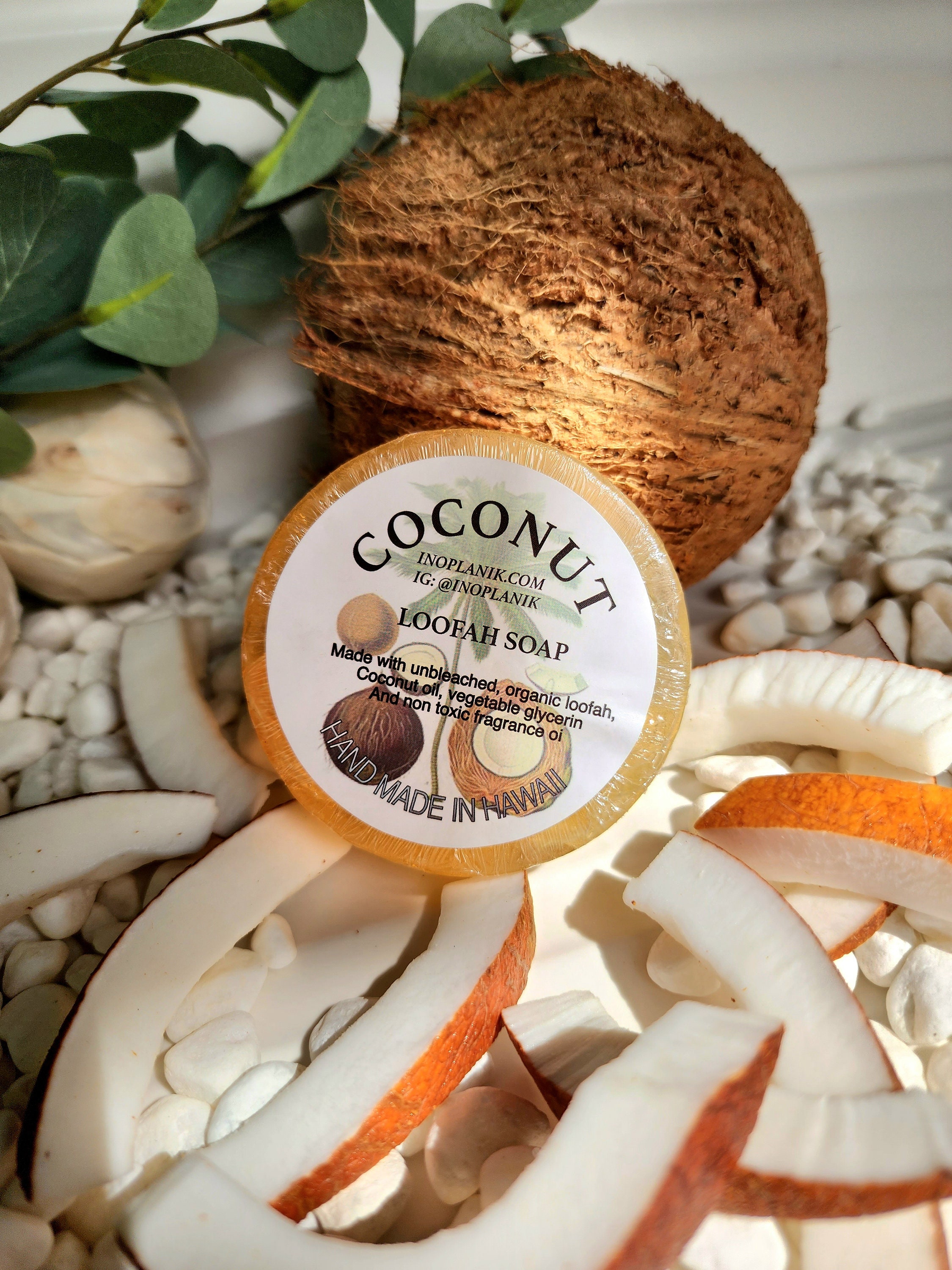 Hawaii Loofah Soap Inoplanik Ohana Soap Llc Organic - Etsy
