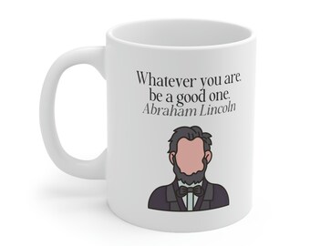Funny History Buff Gift, Abraham Lincoln Mug, Dad Joke, Abe Lincoln Mug ...