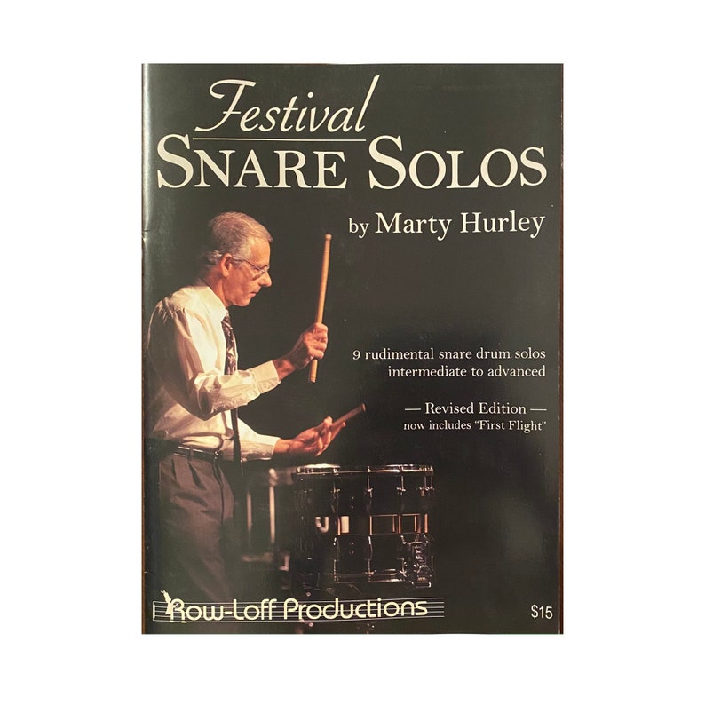 Festival Snare Solos Drum Book by Marty Hurley - Etsy