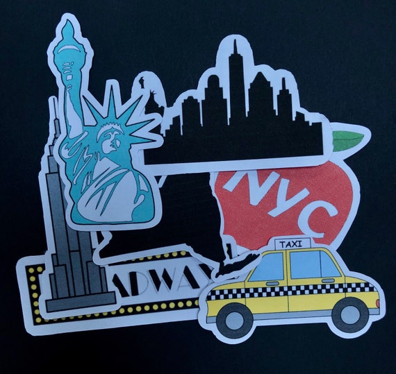 New York Sticker Pack | Etsy