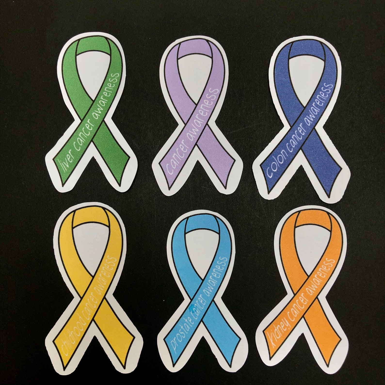 Cancer Awareness Sticker Pack - Etsy
