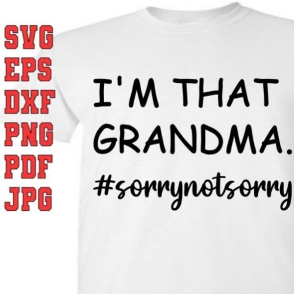 Funny Grandma Quote Etsy