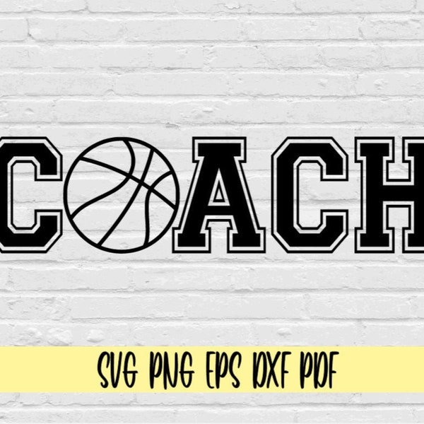 Basketball Coach - Etsy