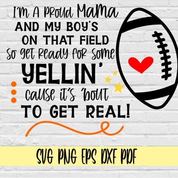Real Football Mom - Etsy