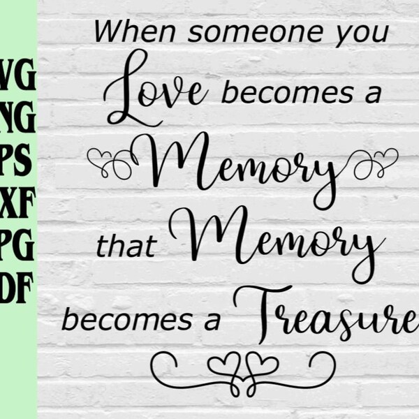 Remembrance Svg - Etsy