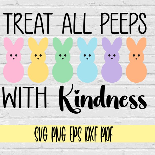 Peeps Svg - Etsy