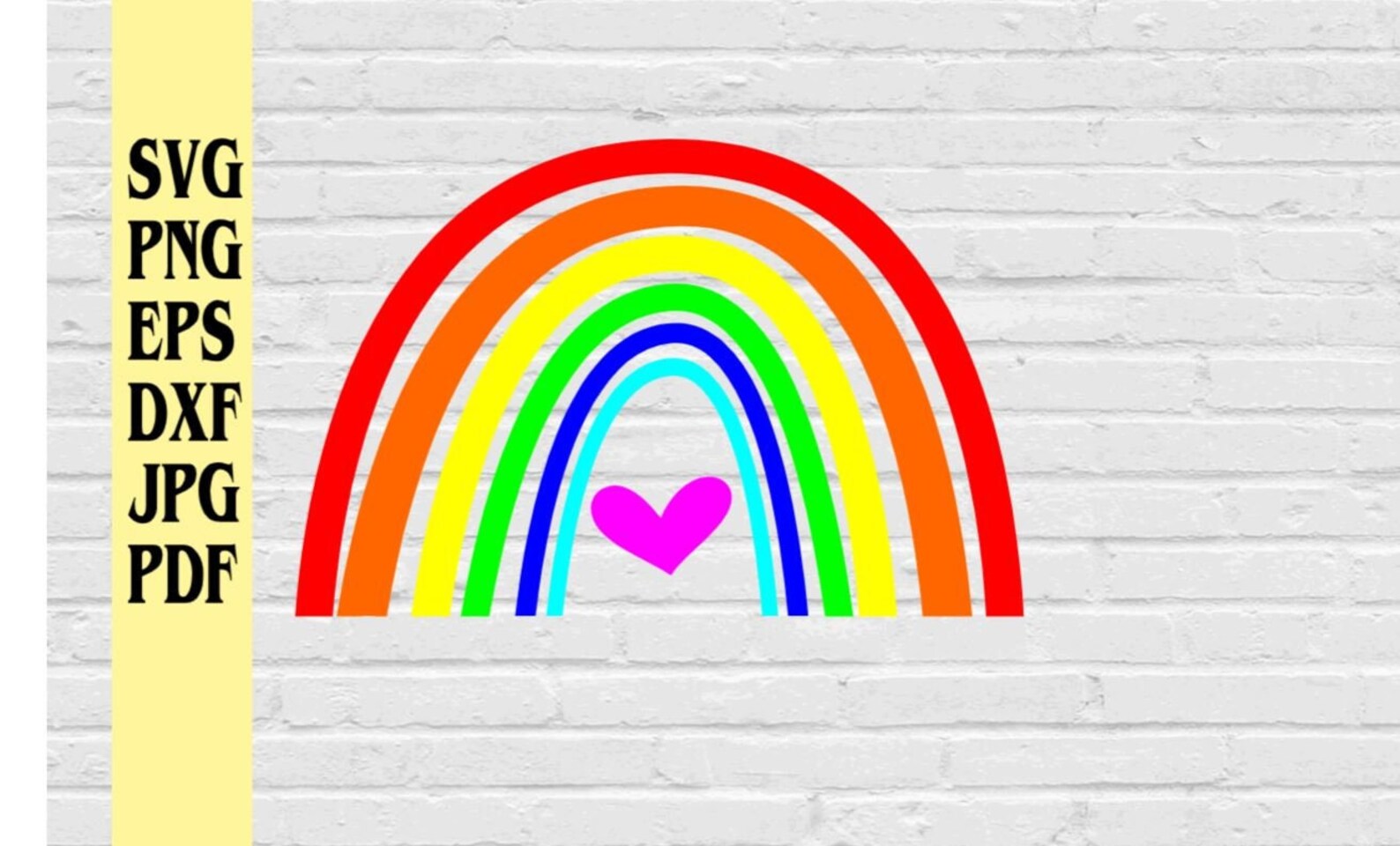 Rainbow Svg Png Eps Dxf Jpg Pdf/rainbow Colors Svg/rainbow - Etsy