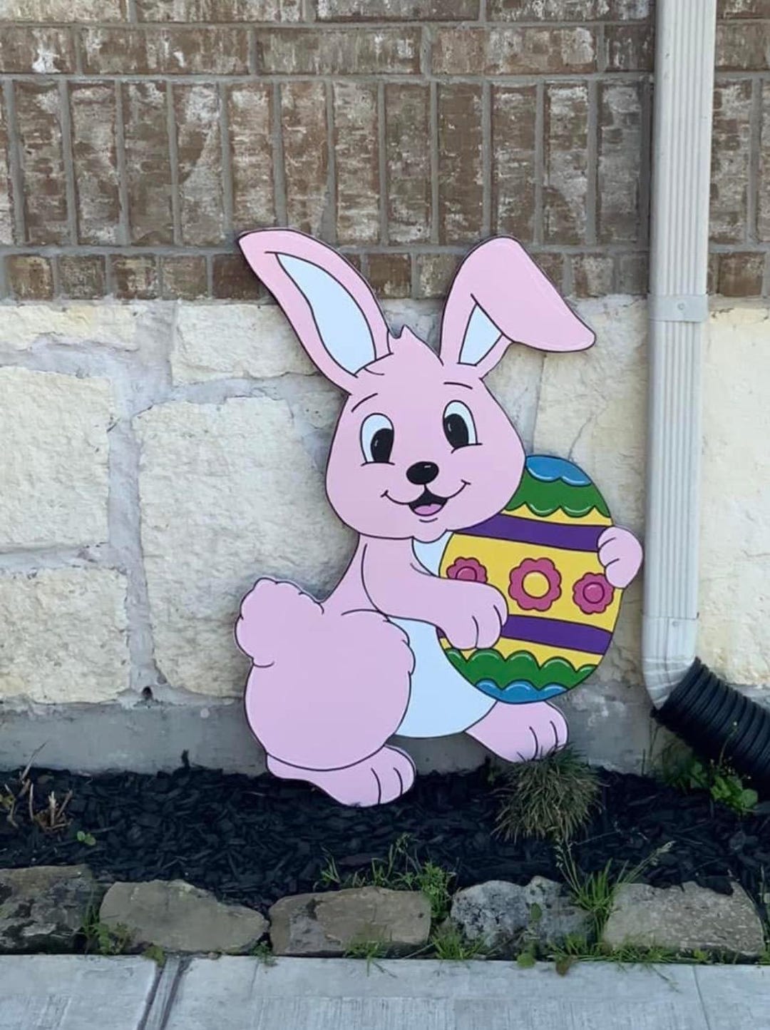 Easter Bunny Yard Art - Etsy