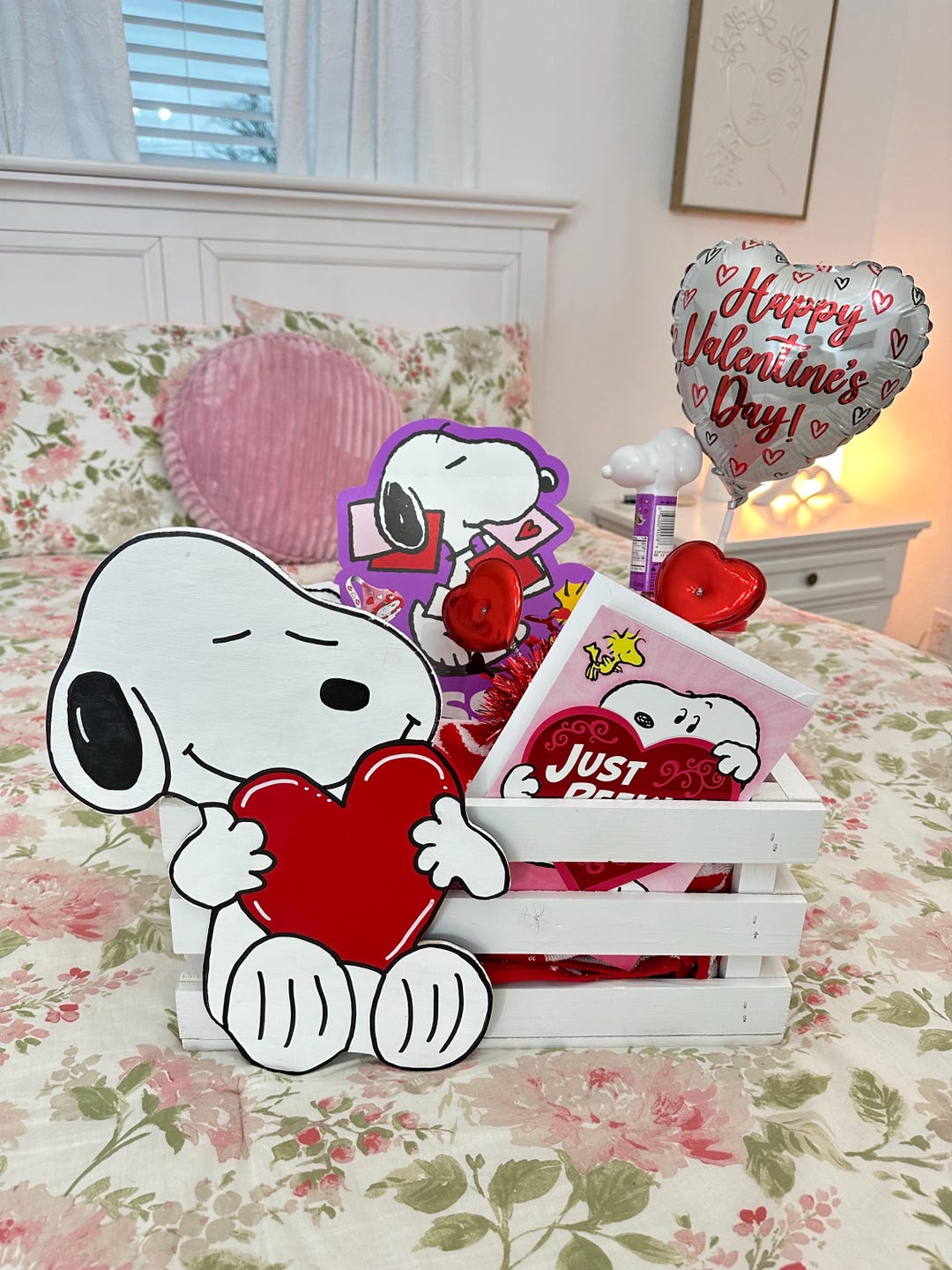 Snoopy Basket - Etsy