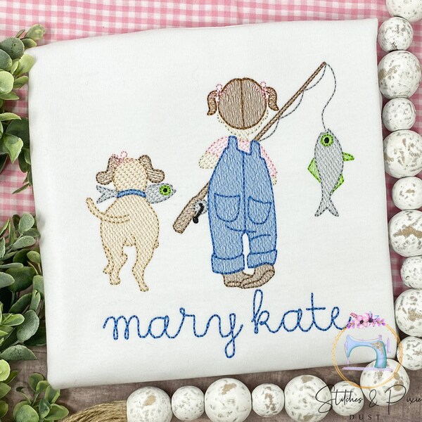 Fishing Monogram - Etsy