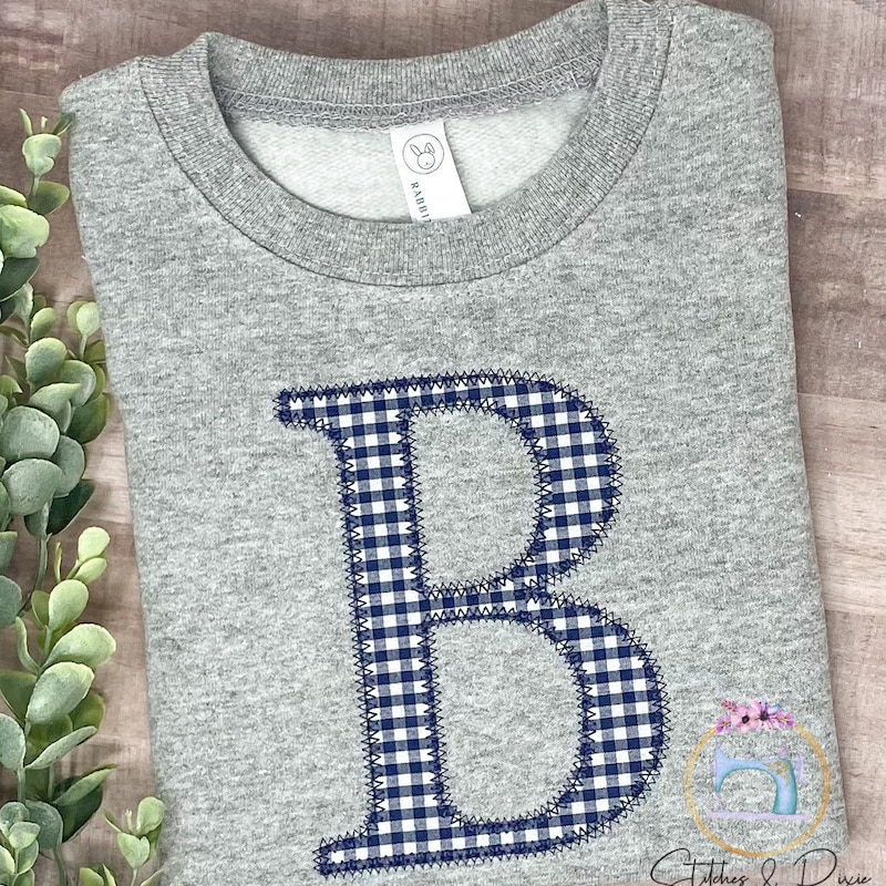 Monogram Sweatshirt - Etsy