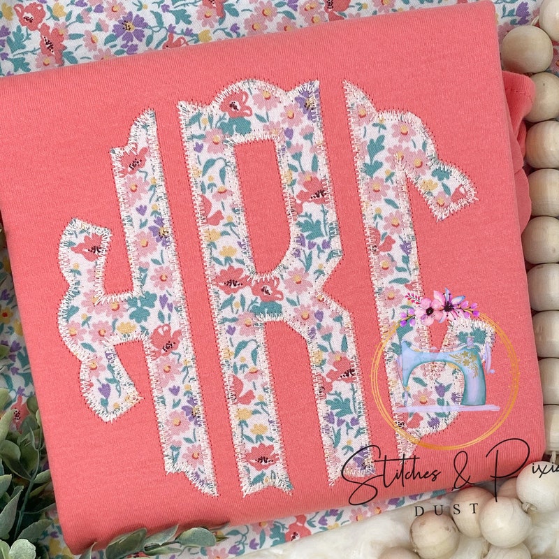 Floral Monogram - Etsy
