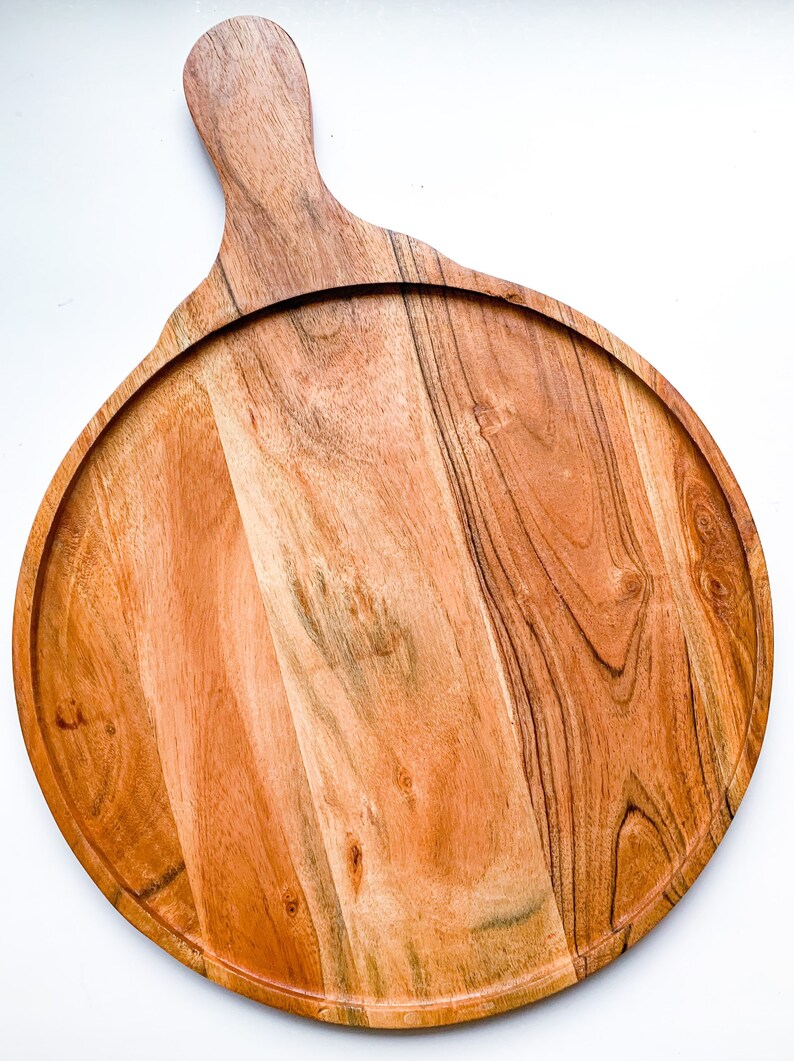 Personalized Wooden Pizza Board Custom Pizza Peel | Etsy