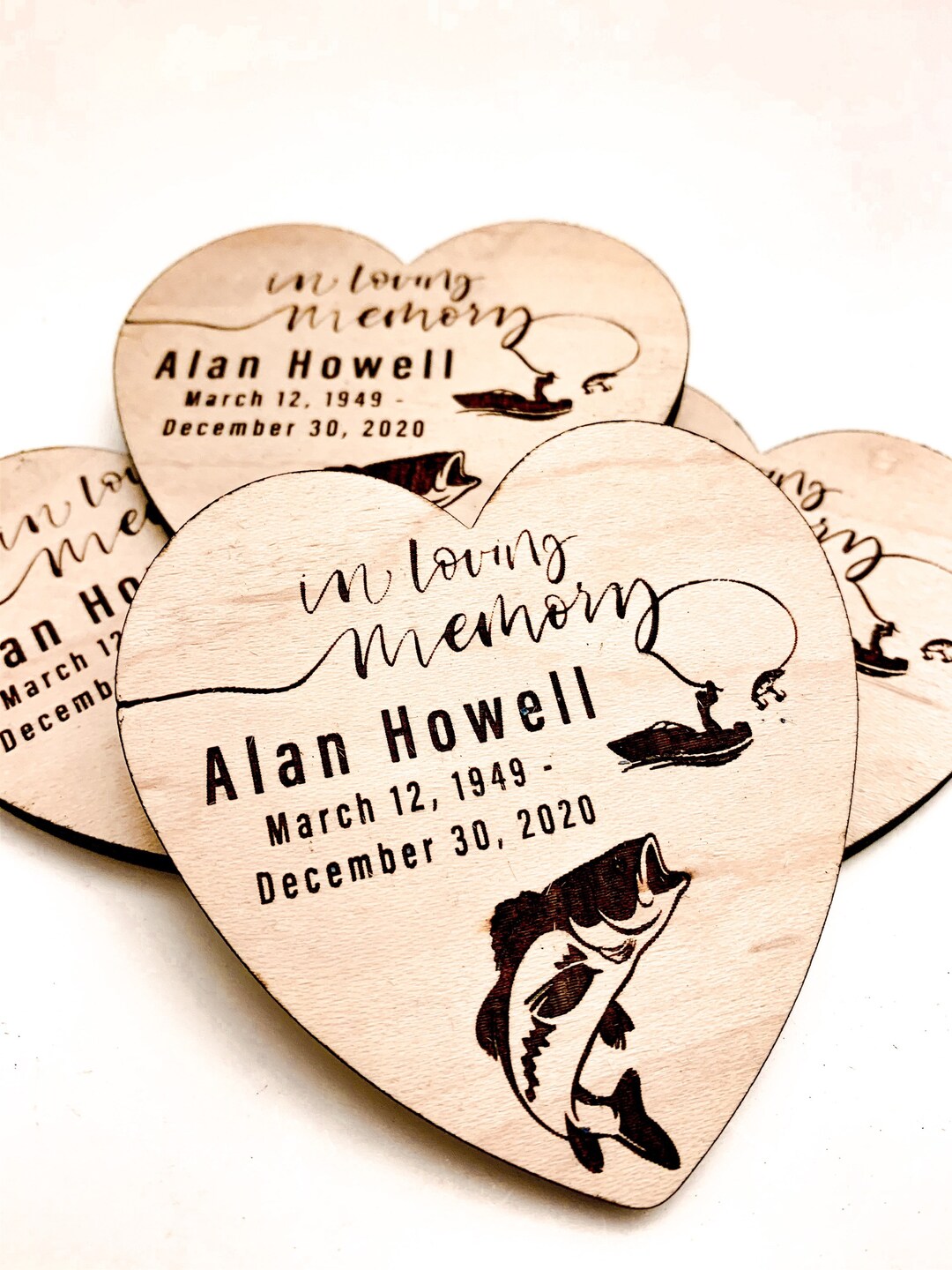 In Memory of Funeral Tokens, Funeral Giveaways, Memorial Service ...