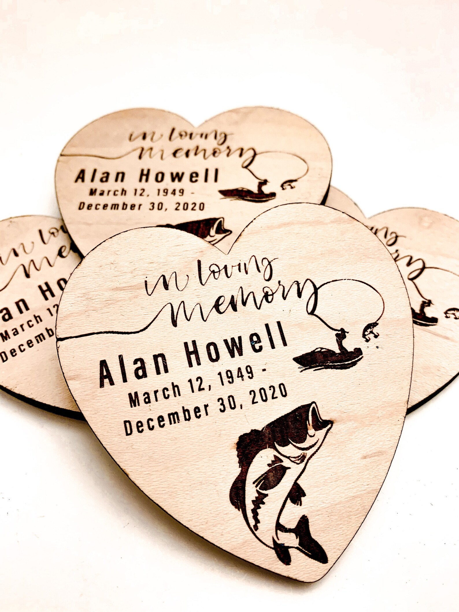 In Memory of Funeral Tokens, Funeral Giveaways, Memorial Service ...