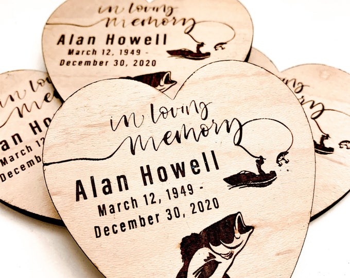In Memory of Funeral Tokens, Funeral Giveaways, Memorial Service ...