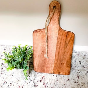 Custom Address Cutting Board, Wooden Engraved Personalized Serving Tray ...