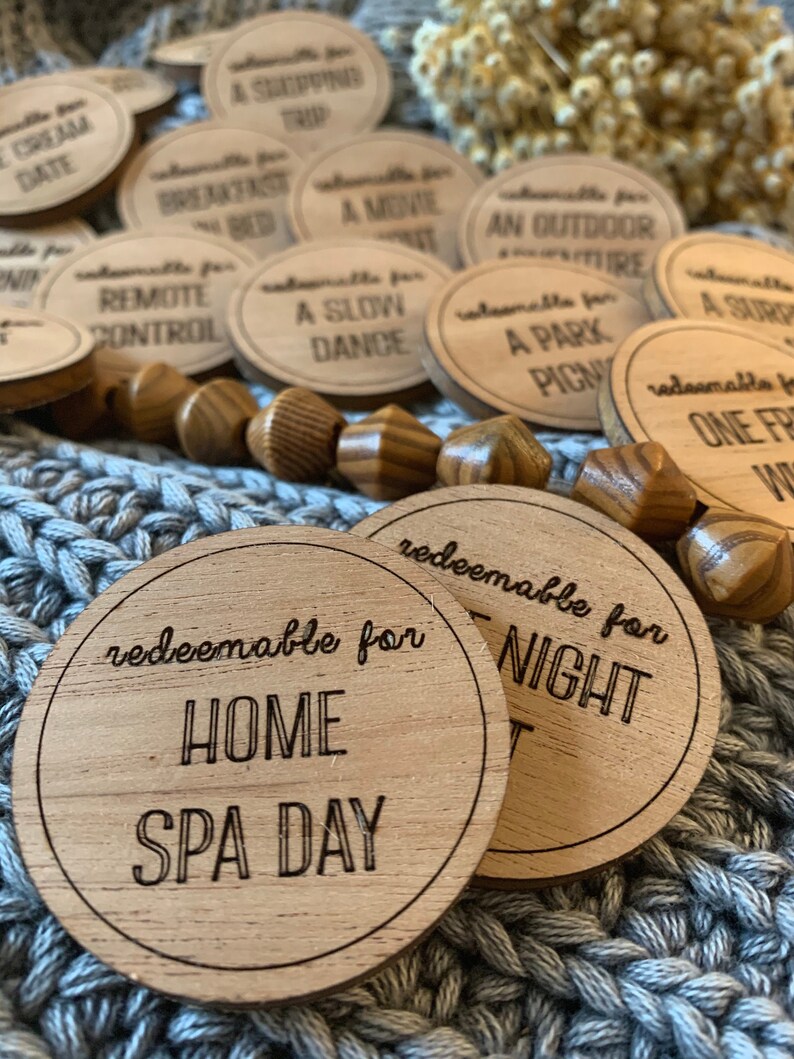 Love Coupons Redeemable Love Actions Gift for Couple - Etsy