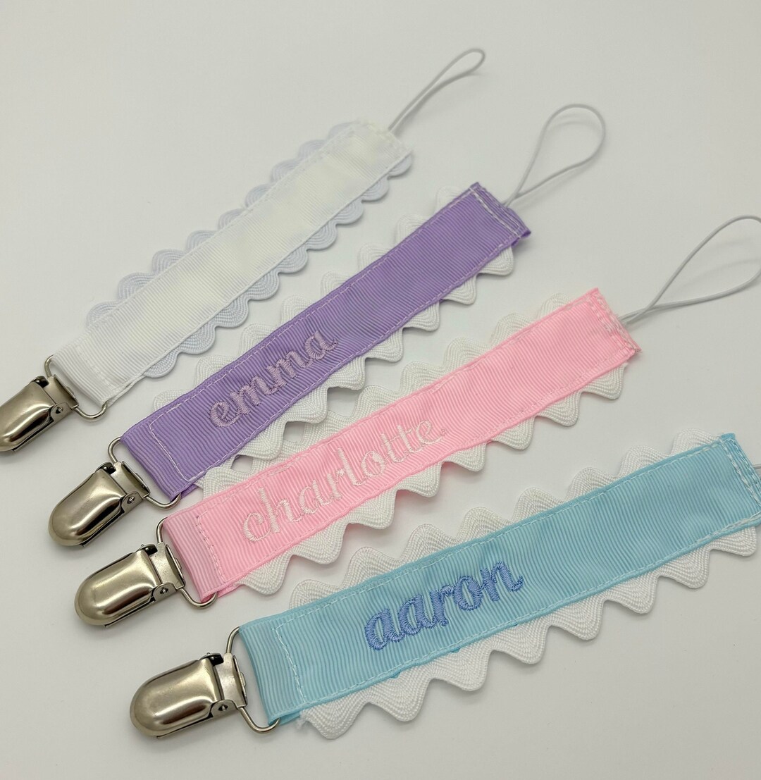 Personalized Pacifier Holder - Etsy