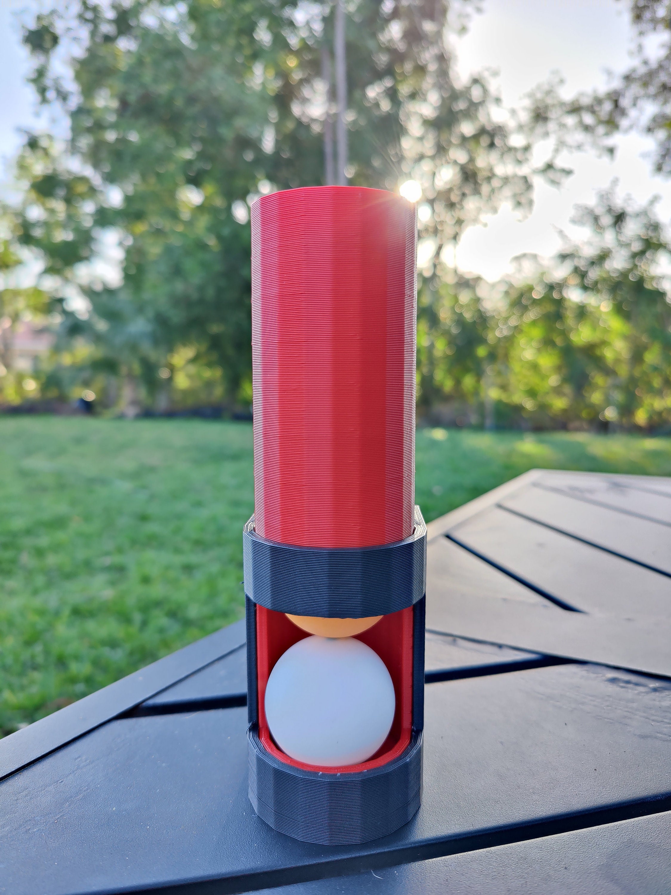 Table Tennis/ping Pong/beer Pong Ball Dispenser, Wall Mounting ...