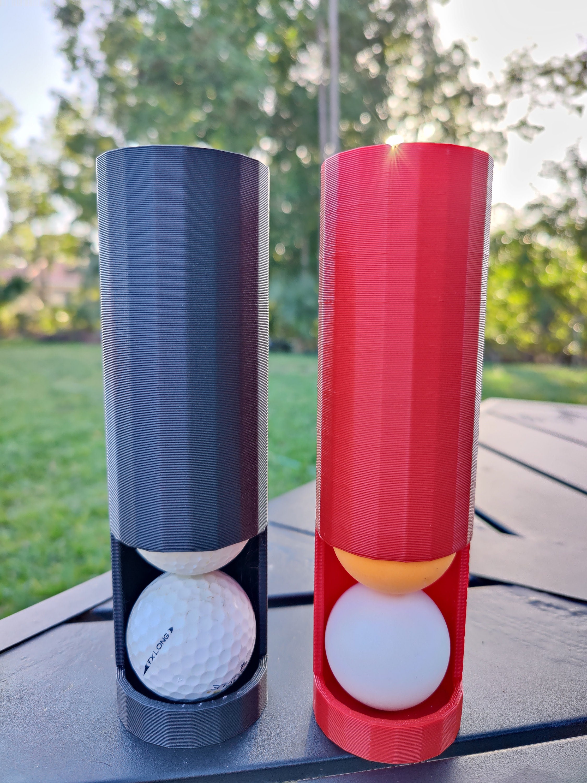 Table Tennis/ping Pong/beer Pong Ball Dispenser, Wall Mounting ...