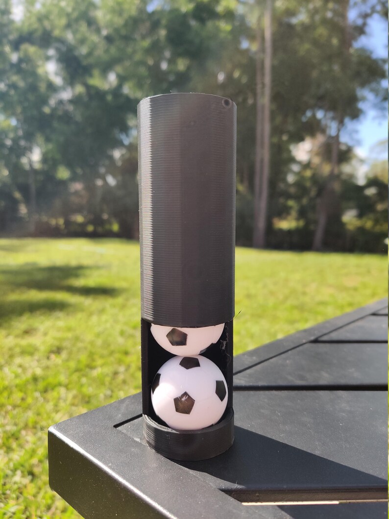 Foosball Ball Dispenser, 36mm Balls, Multiple Colors, Wall Mounting ...