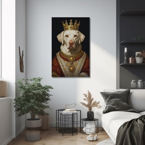 Custom Royal Pet Portrait, Royal Dog Painting, Pet Lover, Renaissance ...