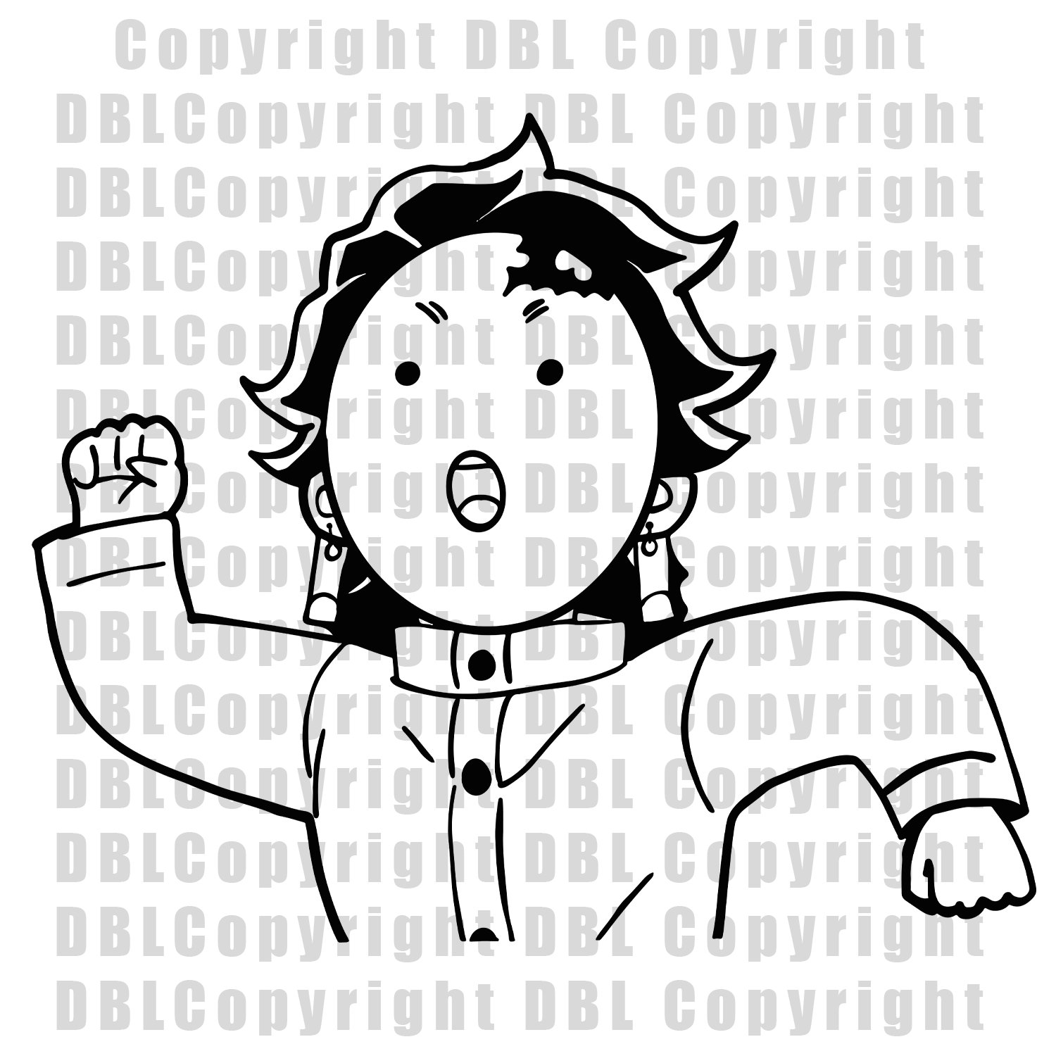 Anime Fired up Excited Bragging Cartoon Cute .SVG .PNG Clipart Vector ...