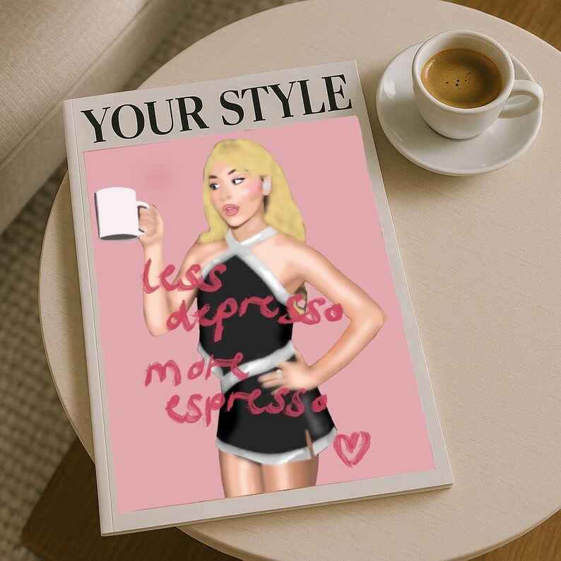 Custom Sabrina Carpenter Espresso Print | Sabrina Carpenter Album ...